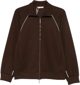 Max Mara Mmllembo Jersey Jacke - - Sweatshirts & Hoodies - Damen - Braun - L