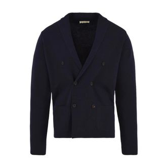 FILIPPO DE LAURENTIIS Zweireihiger Cardigan - - Knitwear - Herren - Blau - M