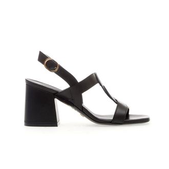 Stuart Weitzman Femme, Chaussures, Noir, Taille: 39 1/2 EU Sandale Ibiza 75