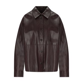 Max Mara Femme, Vestes, Rouge, Taille: 34 FR Scatola Shirt-Jacket