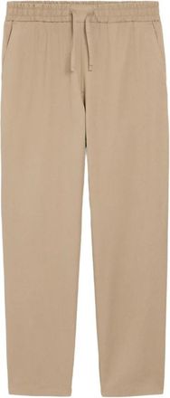 Ami Homme, Pantalons, Beige, Taille: M Cotton Elasticated Waist Pantalons