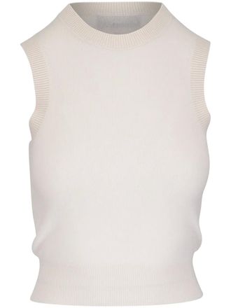 Nili Lotan débardeur à encolure ronde - Blanc