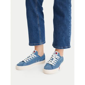 Tommy Jeans Sneakers aus Stoff Tommy Jeans Archive Y2K Denim EN0EN03033 Blau
