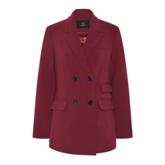 Bruuns Bazaar Brassica BB Linda Blazer - - Jackets - Damen - Rot - S