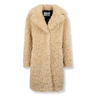 Stand Studio Stand Studio - Manteau Camille Cocoon - Femme - Vestes - Beige - Taille: 36 FR