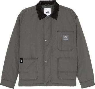 Chocoolate veste à patch logo - Gris