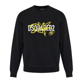 Dsquared2 Herren, Sweatshirts & Hoodies, Schwarzk, SGr&ouml;&szlig;e