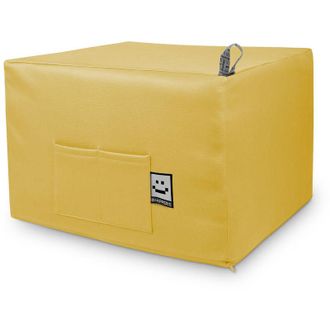 Happers Happers - Pouf Lit Confort Moutarde Unique Moutarde