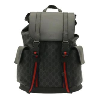 Gucci Sac &agrave; dos Pre-owned - Homme - Pre-owned - Noir - Taille: ONE Size
