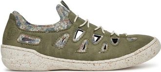 Rieker Halbschuhe 54551-52 Gr&uuml;n