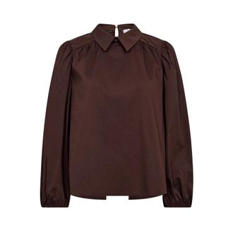 Co'Couture Damen, Blusen & Hemden, Braun, LGr&ouml;&szlig;e