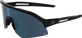 Alpina SONIC HR M Q-LITE, Sportbrille f&uuml;r Erwachsene, black matt (blue)
