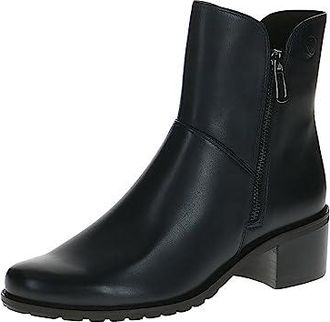 Caprice Femme 9-25314-41 Bottines à Lacets avec Talon, Bleu, 42 EU