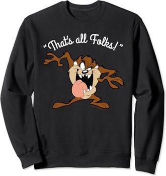 Looney Tunes Looney Tunes Taz Thats All Folks Sweatshirt