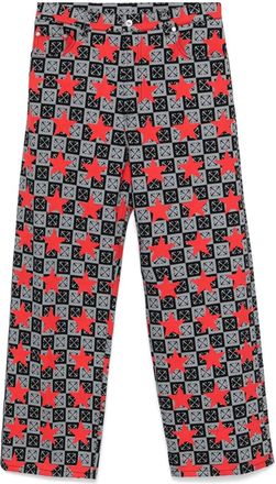 Off-white Jeans mit Pfeil-Print - Grau