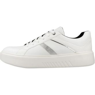 Geox Femme, Chaussures, Blanc, Taille: 40 EU Baskets