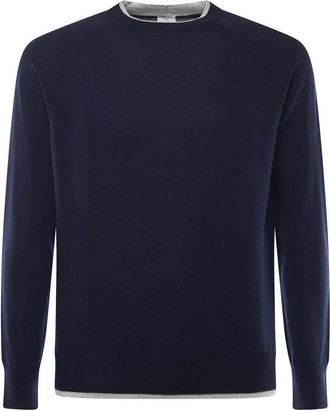Eleventy Pull Col Rond - Gris