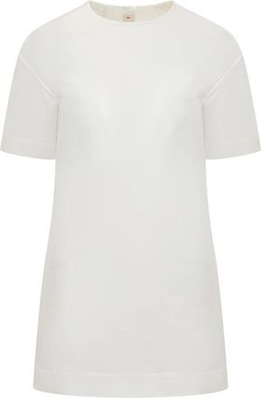 Marni Femme, Robes, Blanc, Taille: 36 FR Cocoon Cady Mini Dress