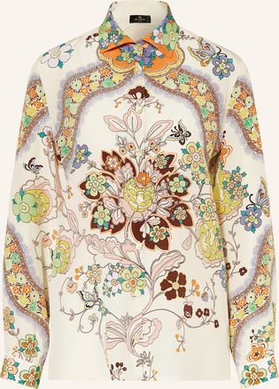 Etro Etro Hemdbluse Aus Seide weiss