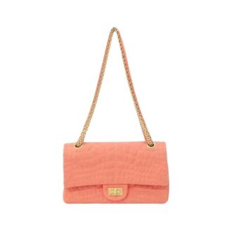 Chanel Pre-owned Canvas Shoulder Bag - - Pre-owned - Damen - Rosa - ONE SIZE
