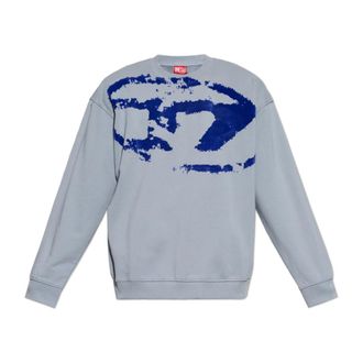 Diesel Herren, Sweatshirts & Hoodies, Blau, XLGr&ouml;&szlig;e