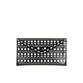 Alaia Pochette en cuir Pre-owned - Femme - Pre-owned - Noir - Taille: ONE Size