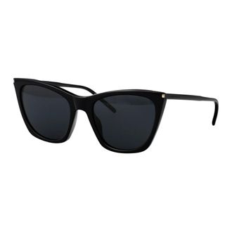 Saint Laurent Kate D&uuml;nne Sonnenbrille - - Accessories - unisex - Schwarzk - 55 MM