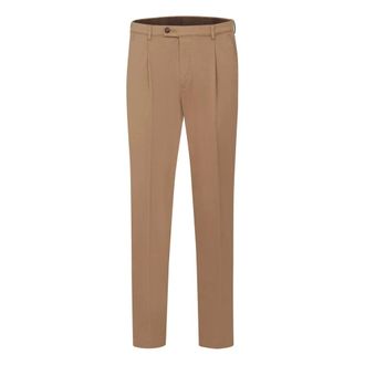 Bugatti Homme, Pantalons, Brun, Taille: W36 L34 Pantalon Slim-fit