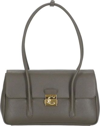 Coccinelle Sac port&eacute; &eacute;paule C-Me Lock - Femme - Sacs - Brun - Taille: ONE Size
