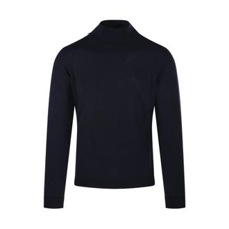 Roberto Collina Marineblauer Pullover f&uuml;r M&auml;nner - - Knitwear - Herren - Blau - L