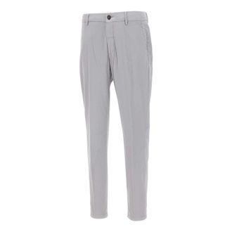 Eleventy Homme, Pantalons, Gris, Taille: W32 Pantalon &agrave; pli marqu&eacute;