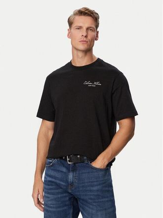 Calvin Klein Jeans T-Shirt LV04RH832G Schwarz Regular Fit