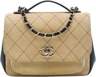 Chanel Sac bandouli&egrave;re Pre-owned - Femme - Pre-owned - Beige - Taille: ONE Size