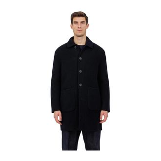 Gimos Cappotto monopetto over in lana - - Coats - Herren - Blau - L