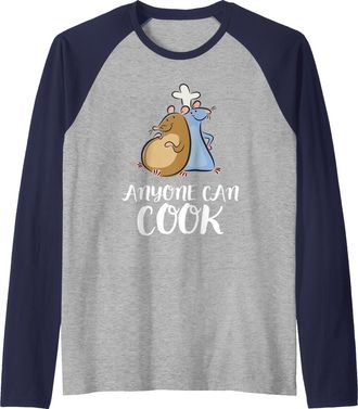 Disney Pixar Ratatouille Remy And Emile Anyone Can Cook Raglan