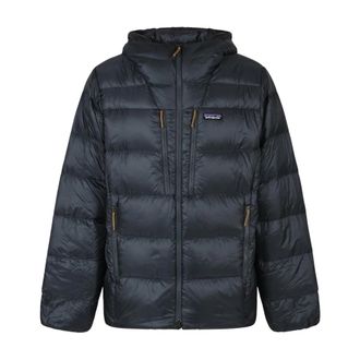 Patagonia Fitz Roy Down Hoody - - Sport - Herren - Blau - XL