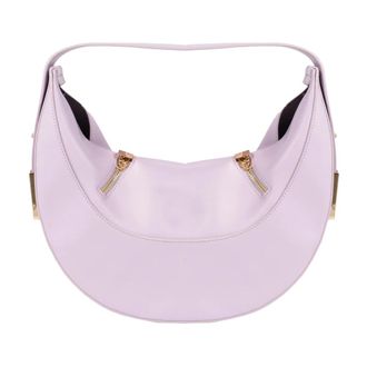 Silvian Heach Stilvolle Handtasche mit Magnetverschluss und mehreren F&auml;chern - - Bags - Damen - Lila - ONE SIZE