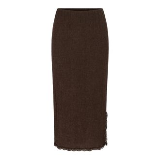 Kaffe R&ouml;cke - - Skirts - Damen - Braun - XL