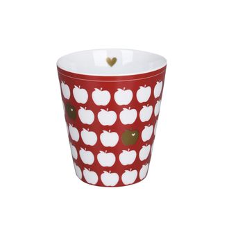 Krasilnikoff Happy Mug - HM1158 - Apples, scarlett red