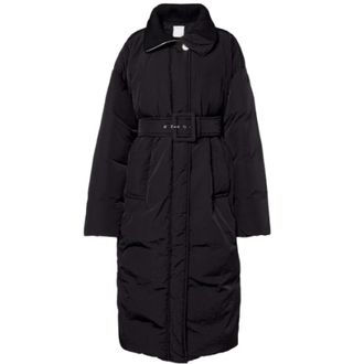Sportmax Piumino Lungo Over - - Coats - Damen - Schwarzk - 2XS