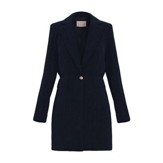 Marella Emmverve Mantel - - Jackets - Damen - Blau - L