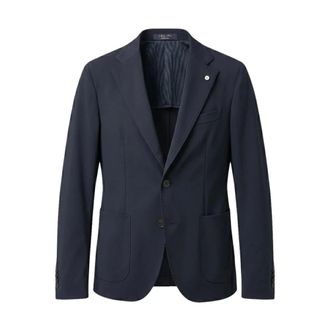 L.B.M. 1911 L.b.m. 1911, Homme, Vestes, Bleu, Taille: M Giacca Active Travel Uniform