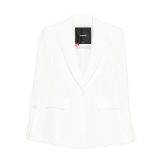 Pinko Pinko, Femme, Vestes, Blanc, Taille: 36 FR Veste Carciofo