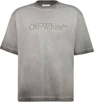 Off-white Homme, Tops, Gris, Taille: L Degrad&eacute; Black Laundry T-Shirt