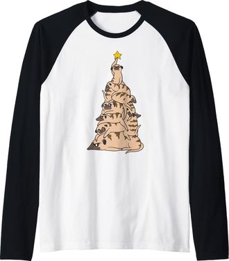 Huebucket Christmas Tree Meerket Raglan