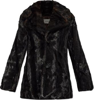 Zadig&Voltaire Fleur Kunstpelzmantel - - Jackets - Damen - Braun - L