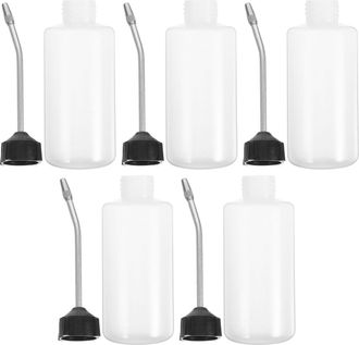 IFUNDOM 5 St&uuml;ck &Ouml;lspenderflaschen aus Kunststoff 120 ml mit Verl&auml;ngerungsausgie&szlig;er und Schraubverschluss Pr&auml;ziser N&auml;hmaschinen&ouml;lspender f&uuml;r Wartung und Repara