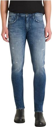 Antony Morato Homme, Jeans, Bleu, Taille: W32 Kurt Comfort Tapered Fit Jeans