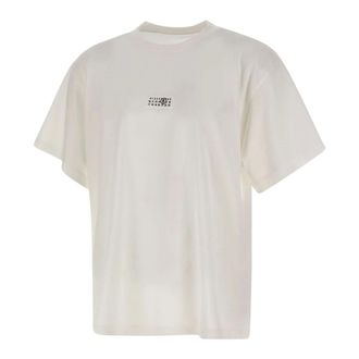 Maison Margiela Homme, Tops, Blanc, Taille: S T-shirt Numeric