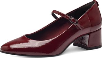 Tamaris Damen Pumps Vegan rot 40
